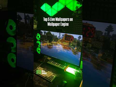 Top 5 Wallpapers on Wallpaper Engine #shorts