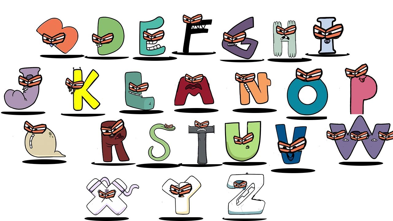 Alphabet Lore But Everyone Is C Transform ( Full Version A-Z )