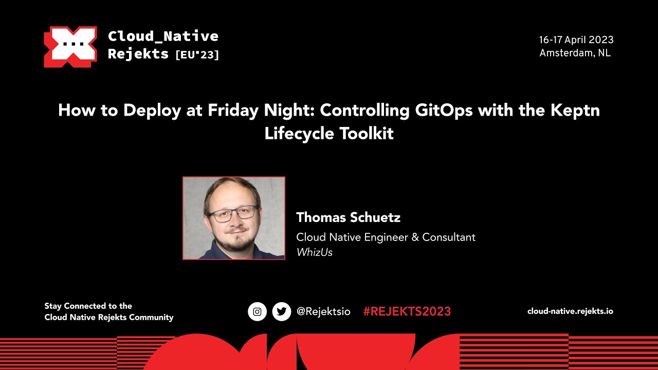 How to Deploy at Friday Night: Controlling GitOps with the Keptn Lifecycle Toolkit
