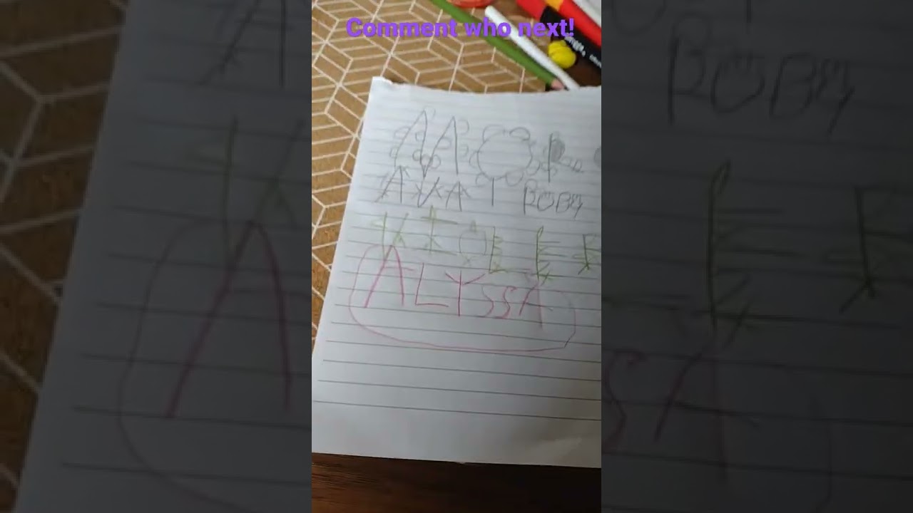 for alyssa