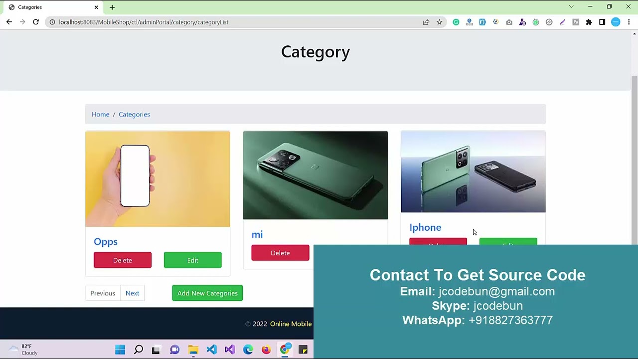 Online Mobile shop project in java with source code and project report