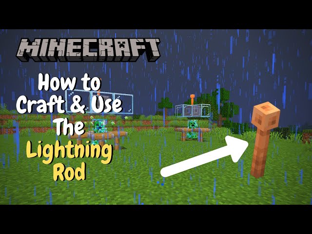 Top 5 uses of a lightning rod in Minecraft