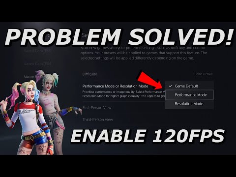 PS5 120 FPS NOT WORKING? Detailed explanation and Solution!