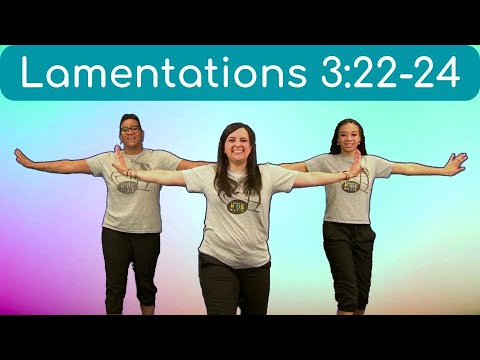 Lamentations 3:22-24
