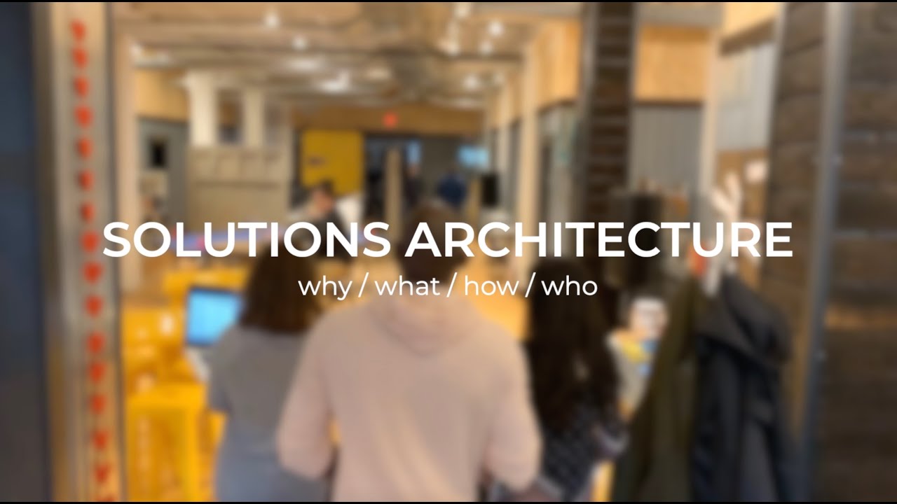 Solutions Architecture - Capability Overview