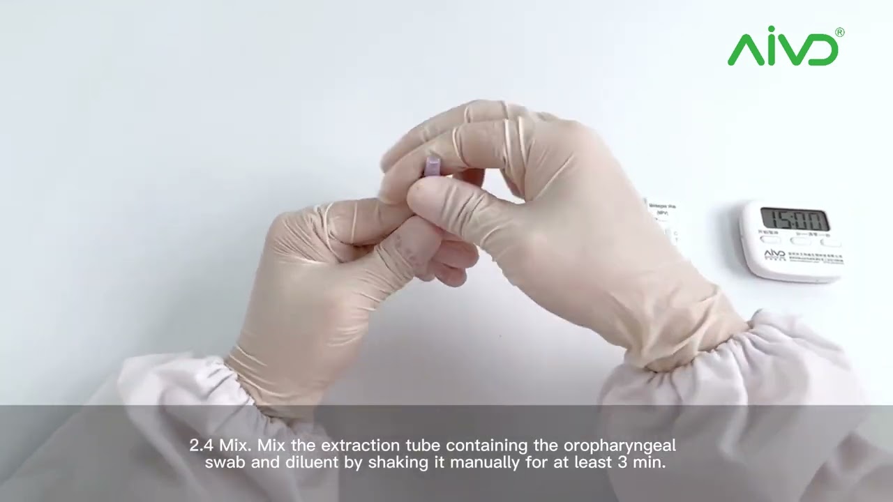 AIVD - Monkeypox Virus (MPV) Antigen Test Kit Operation Guide