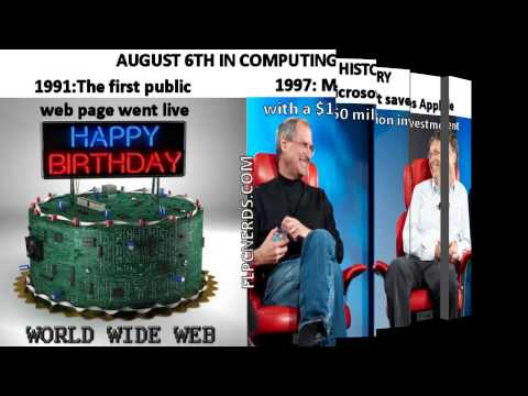 August 6th - A day that changed Computing History.