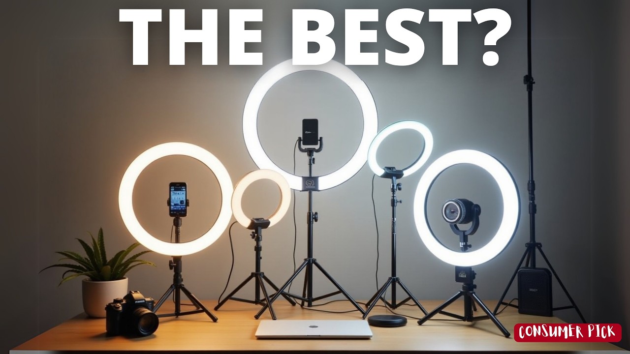 Best Ring Lights 2026 - (Which One is Right for You?)