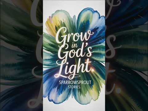 🌱 Feeling Small? God’s Miracle in a Seed! | Animated Bible Story for Kids (Faith & Prayer Lesson)