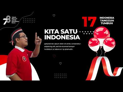 Video Ucapan HUT RI Ke 78 Dirgahayu Indonesia - 17 Agustus 2023