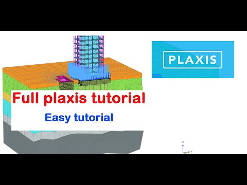 easy full plaxis tutorial for beginners