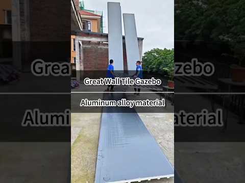 The most popular awnings of 2024. #aluminumalloygazebo #intelligentgazebo #villadesign