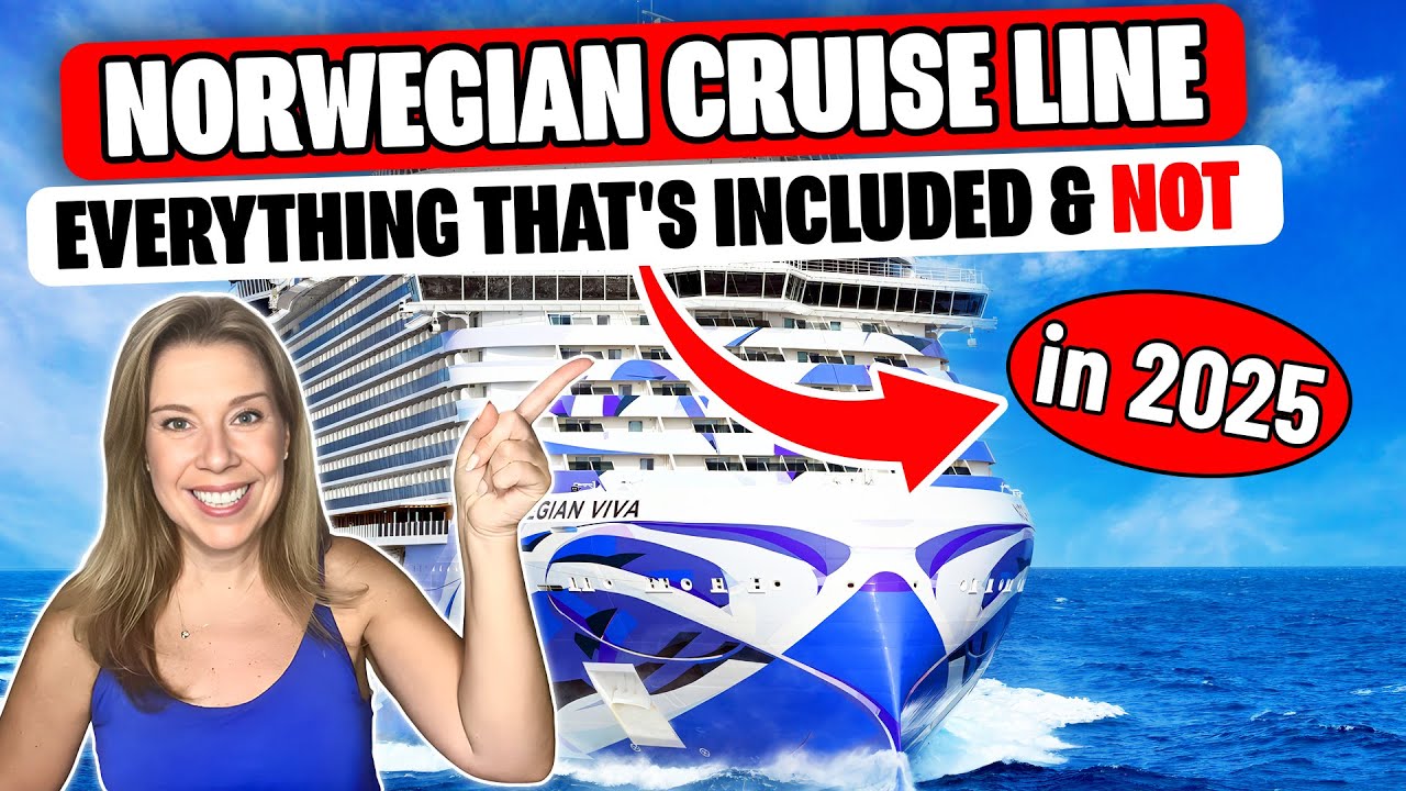 NORWEGIAN CRUISE LINE!! What's Included & What's Extra