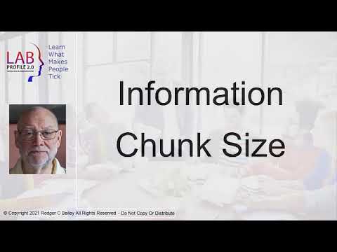 -Information Chunk Size