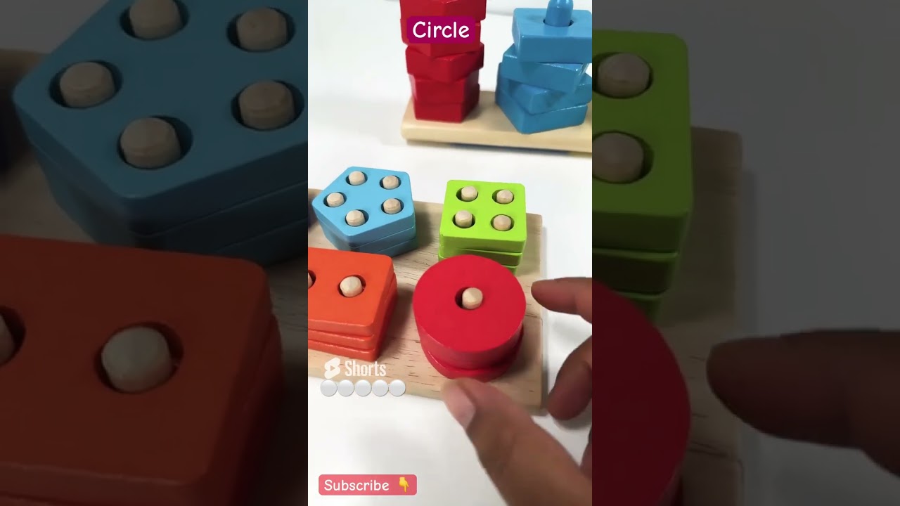 Circle | Shapes | Sizes | Colours | Educational Activities for Toddlers