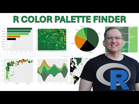 R Color Palette Finder for Data Visualization