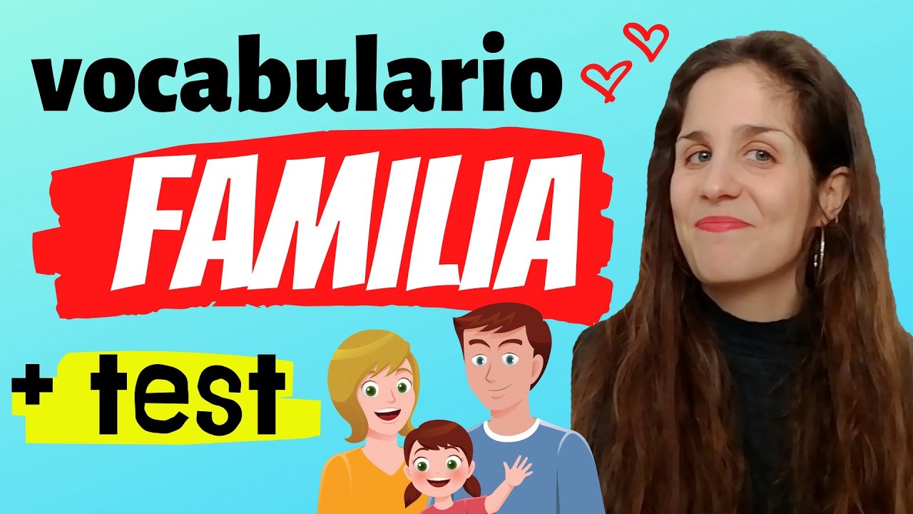 Vocabulario de la Familia en Español: Aprendemos a contar una historia ...