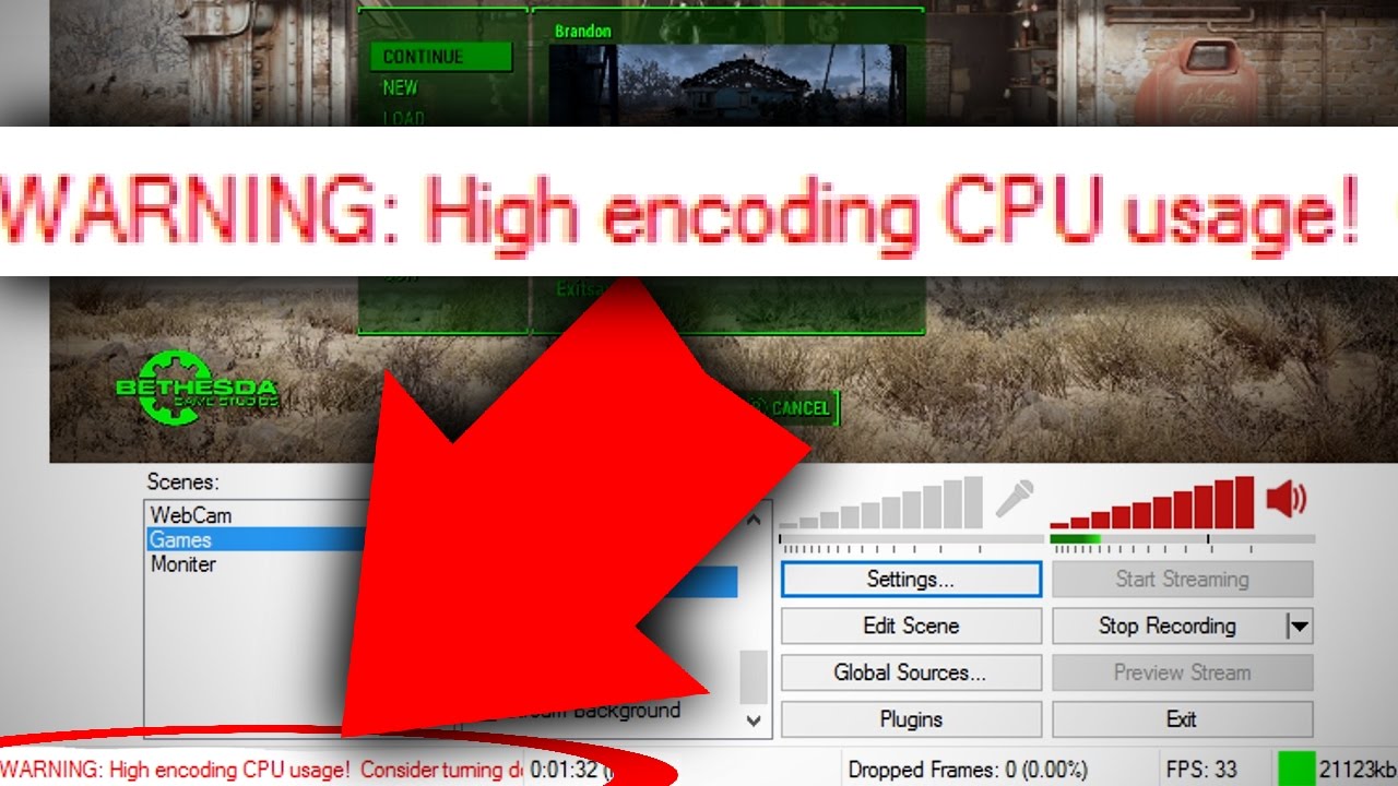 OBS HIGH ENCODING FIX [Tutorial]