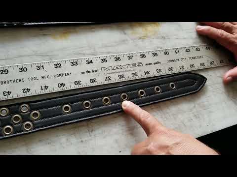 Belt sizing procedures