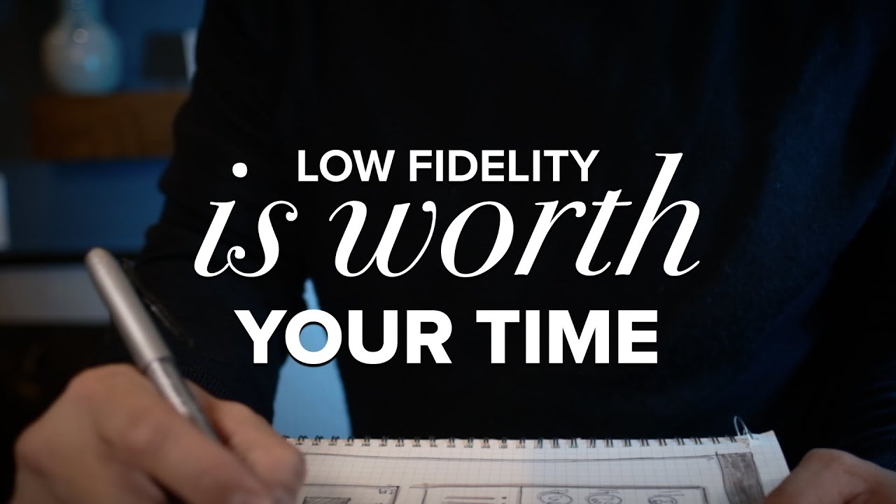 Move Faster with Low-Fidelity Wireframes