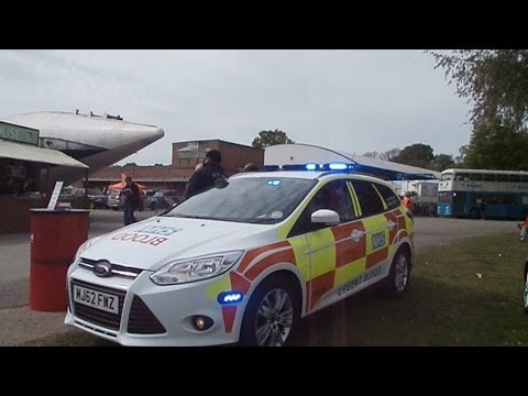NHS Urgent Blood Light Demonstration - Brooklands 2014