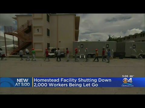 Homestead Facility For Unaccompanied Minors Shutting Down