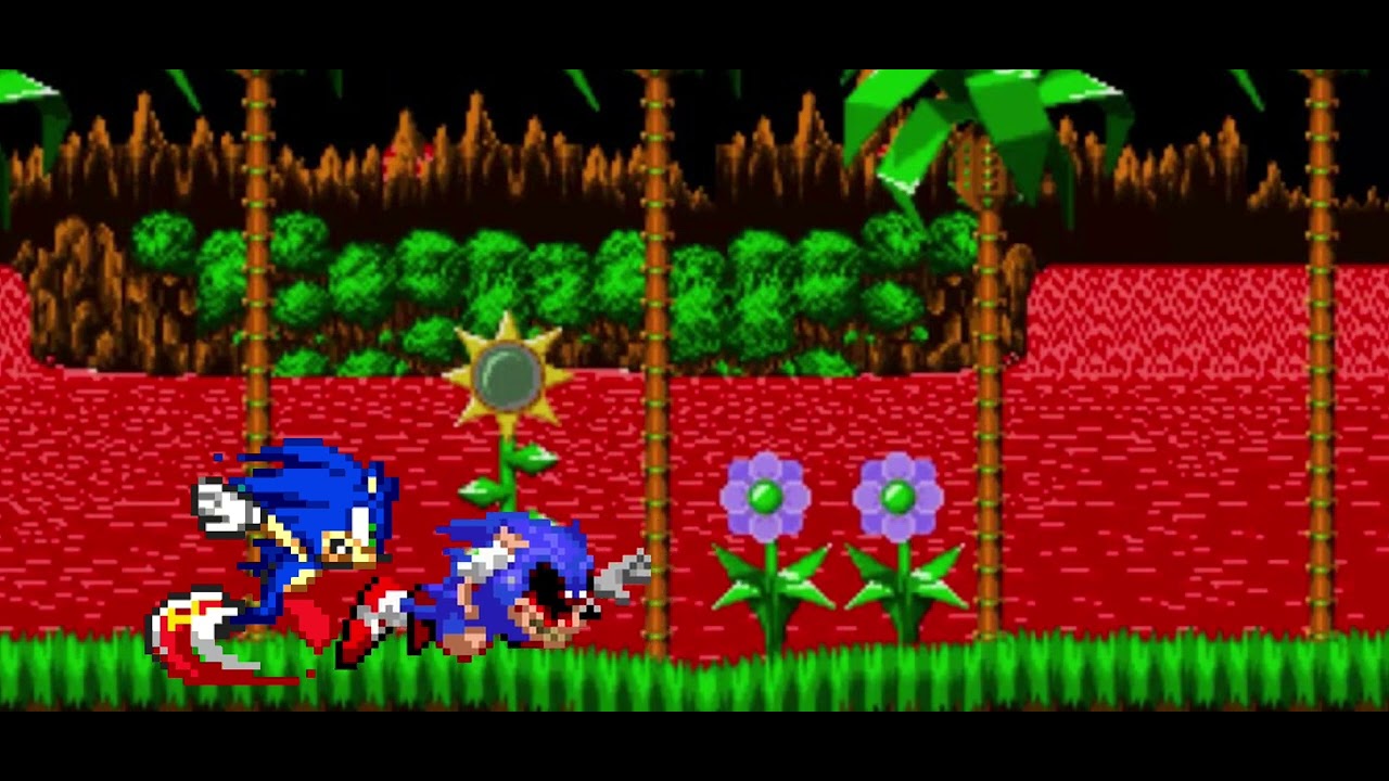 Sonic and classic sonic vs sonic.exe