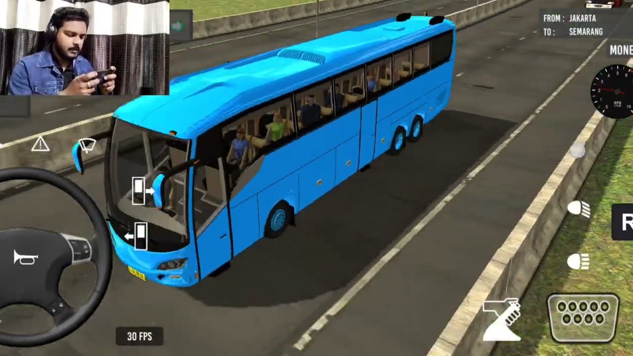 euro coach bus simulator🚌🚌|| new coach bus simulator part- Android gameplay rudra vlogs part 5
