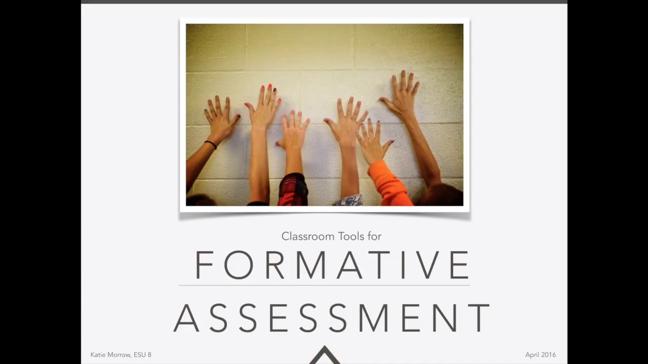 Formative Assessment Tools
