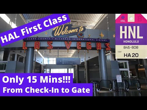 Vegas to Honolulu - HAL departing Harry Reid