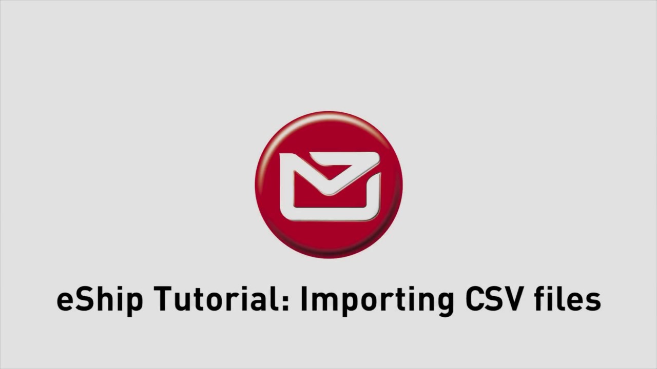 Importing orders from CSV files
