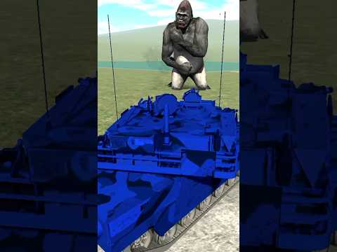 GORILLA VS TANK INDIAN BIKE DRIVING 3D π#gaming #automobile #gta #car#games #bikedriving3d#bikedrive
