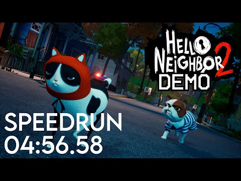 Steam Community :: Video :: Hello Neighbor Demo Speedrun 04:56.58
