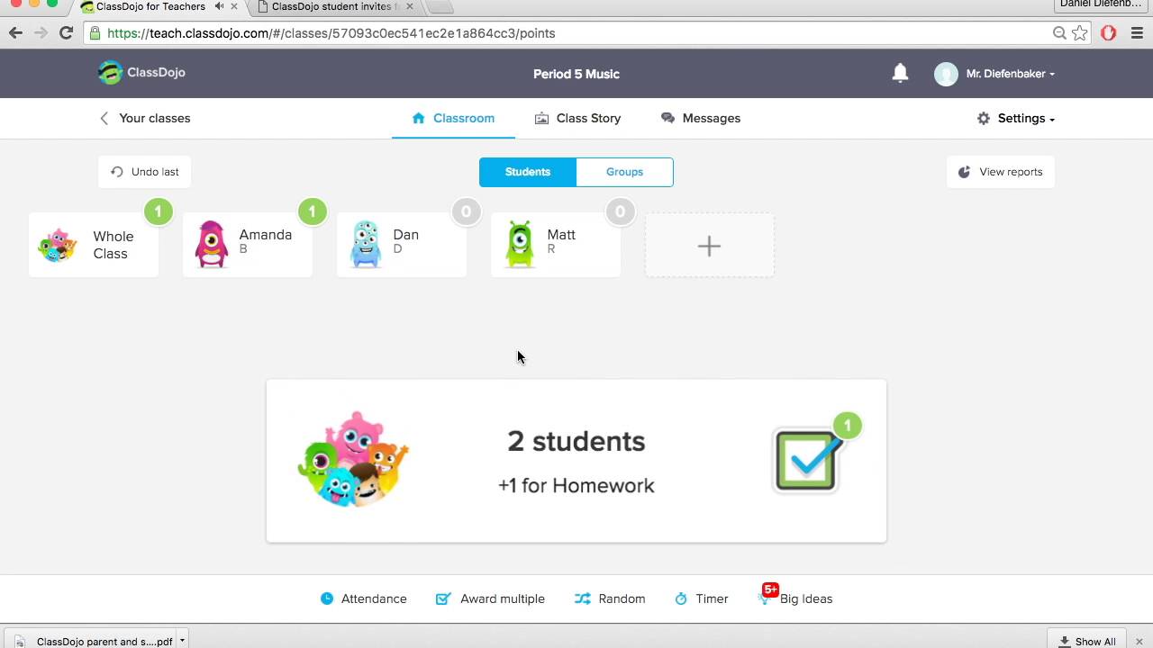 Teacher Resource: ClassDojo Tutorial