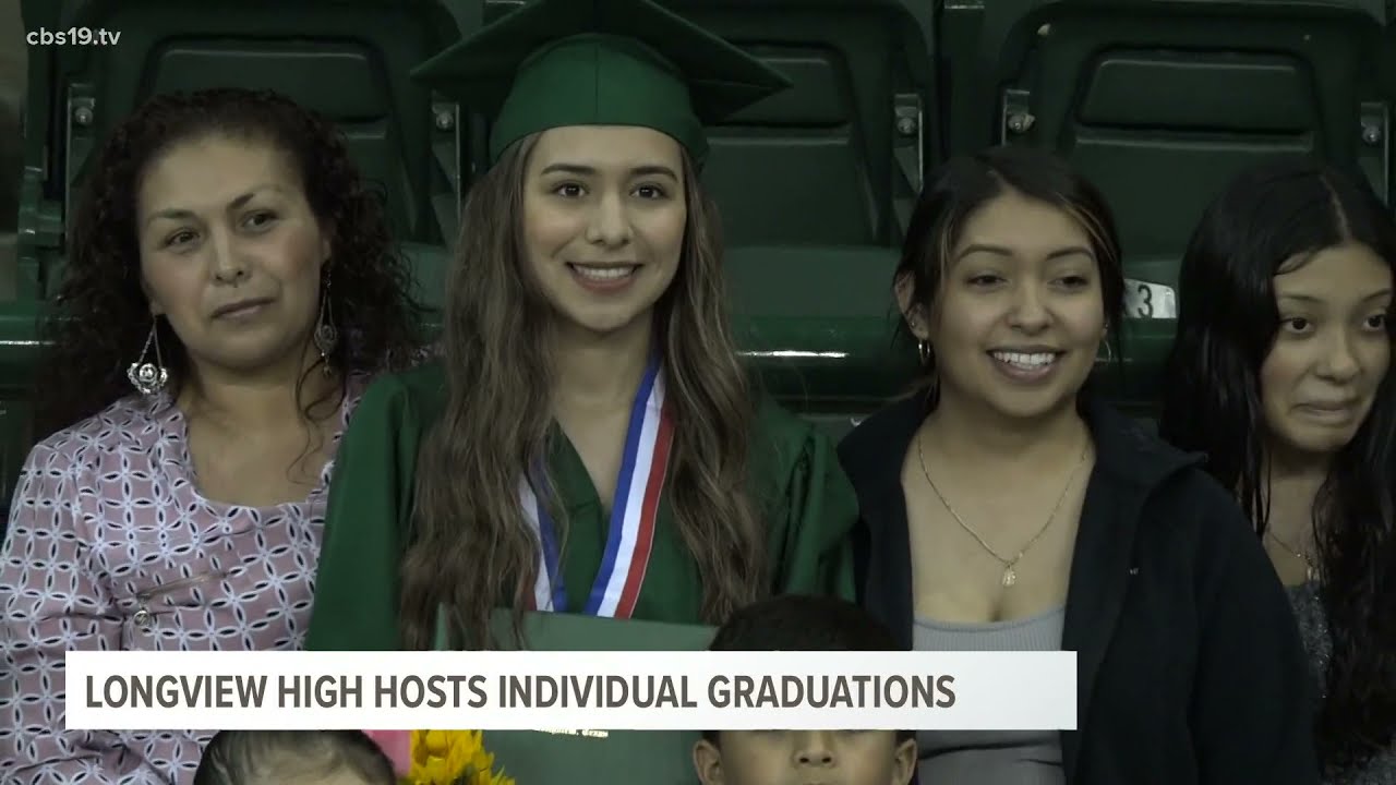 Longview High hosts individual graduations