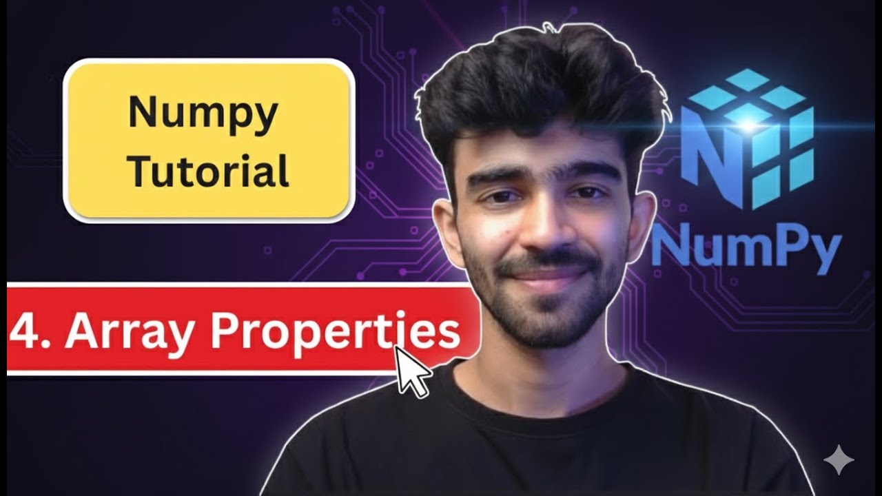 Array Properties in NumPy | Python NumPy Tutorial