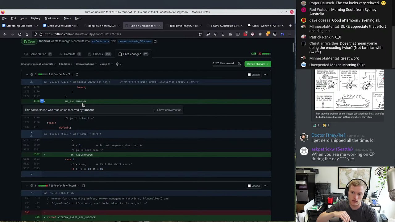 Deep Dive w/Scott: Unicode and error string compression #adafruit