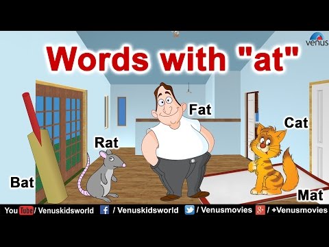 Words with "at"