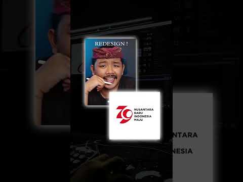 LOGO HUT RI KE 79 - LOGO ANIMATION #shorts #logoanimation #animasilogo