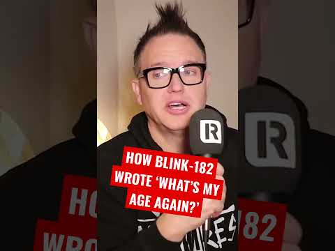 How Blink-182 Wrote ‘What’s My Age Again?’ #shorts