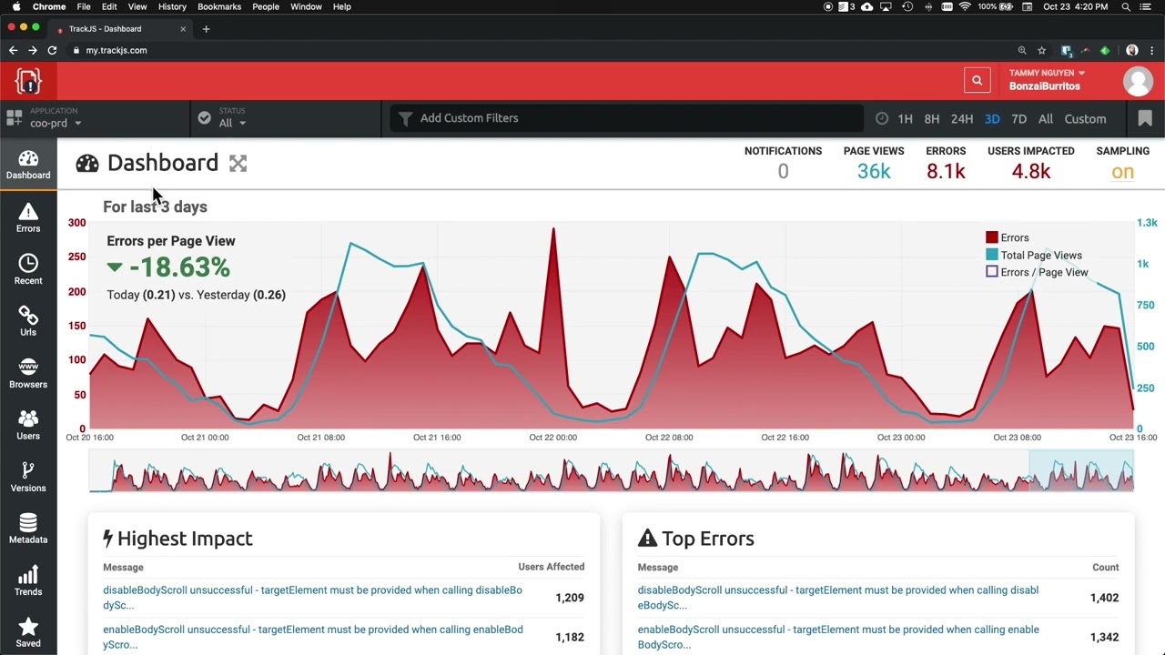 A Quick Introduction to TrackJS