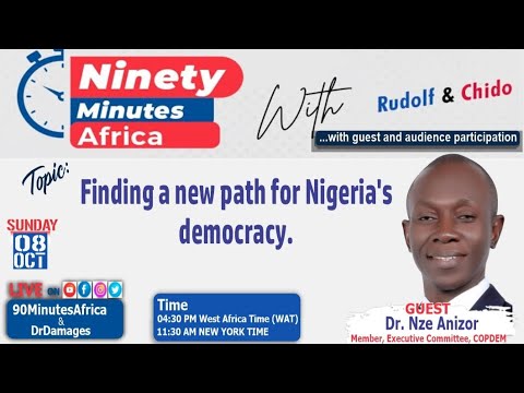 Israel at war with Hamas: COPDEM: Finding a new path for Nigerian democracy