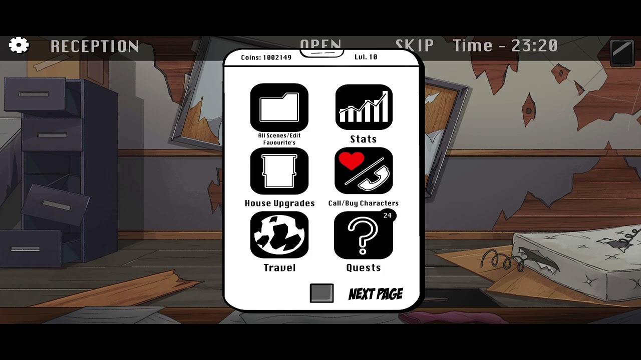 Hole house save file all scenes and Second floor unlocked (Download in comment)