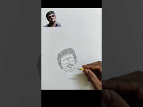 Thala Ajith Drawing #ajith #trending