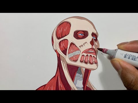 How To Draw Colossal Titan Step by Step – I'm Youtuber – Follow my ...