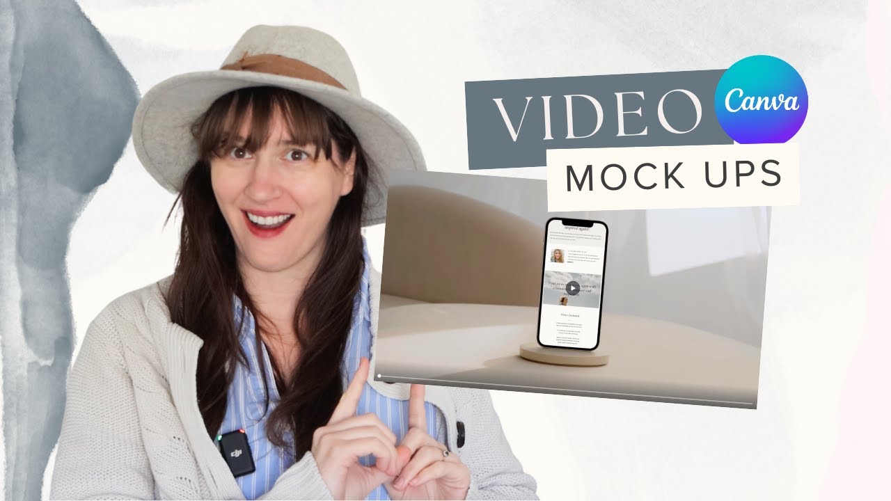 How to Create Video Mockups in Canva TUTORIAL