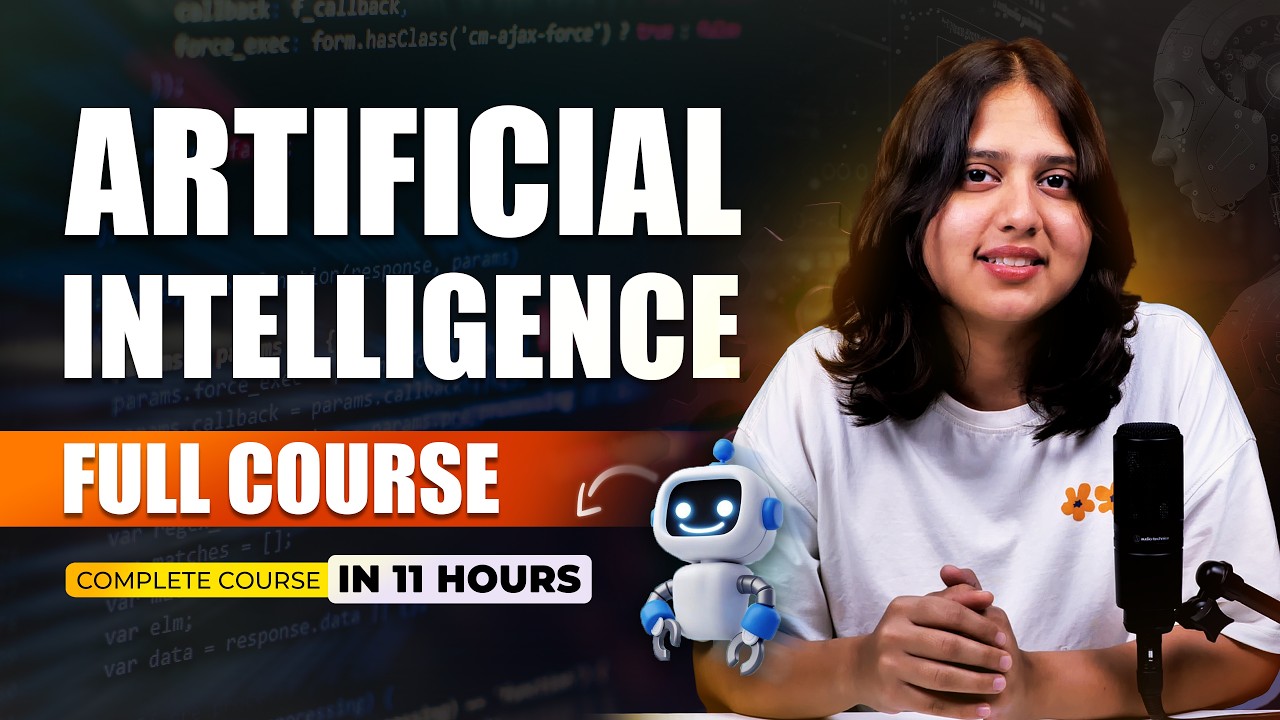 Artificial Intelligence Full Course | Free AI Course 2026 | Intellipaat