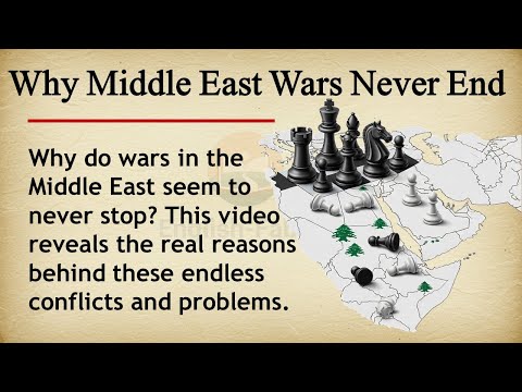 Why Middle East Wars Never End || Learn English Through Story Level 3 || Graded Reader 🎧📚