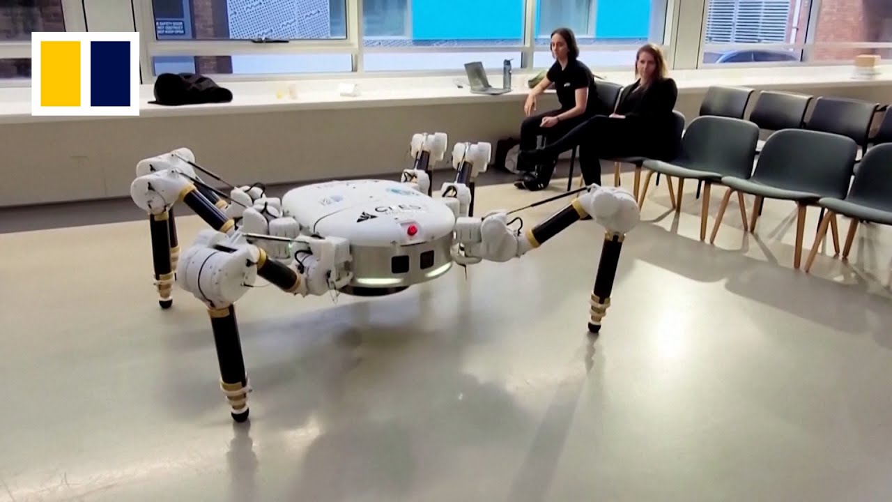 Meet the spider robot that 3D prints homes