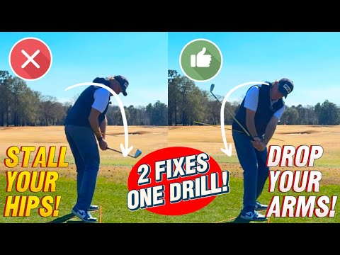 Are You SPINNING OPEN?! // This DRILL Will FIX IT!! #golfswing #golftips #golfinstruction